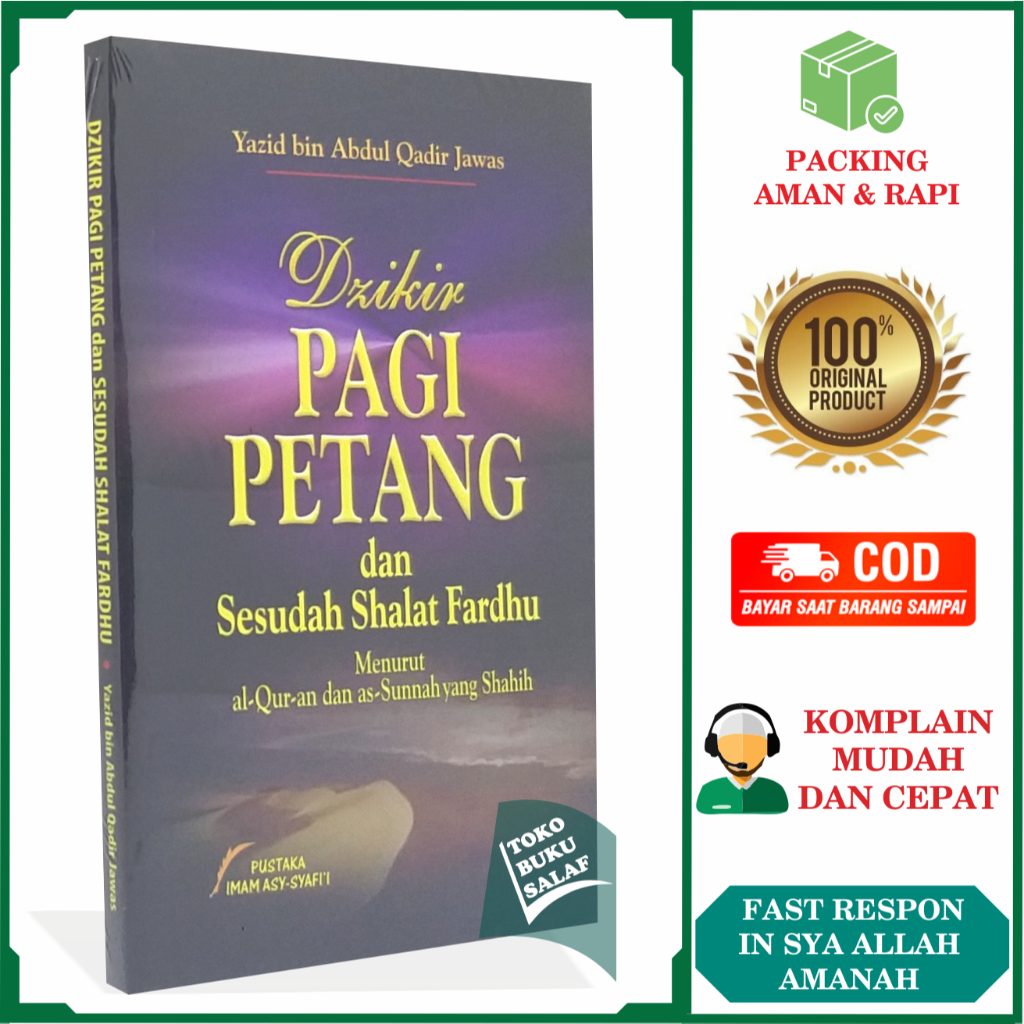 Jual Dzikir Pagi Petang COVER BARU dan Sesudah Shalat Fardhu Karya ...