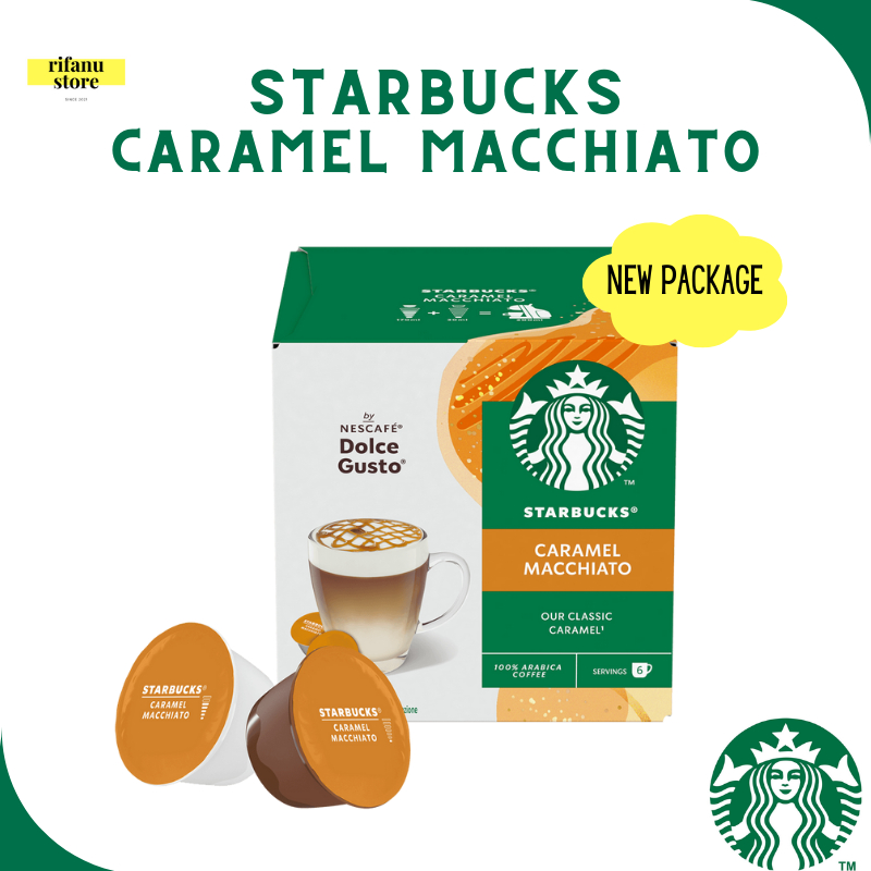 Jual Nescafe Dolce Gusto Starbucks Caramel Macchiato Capsule Original ...