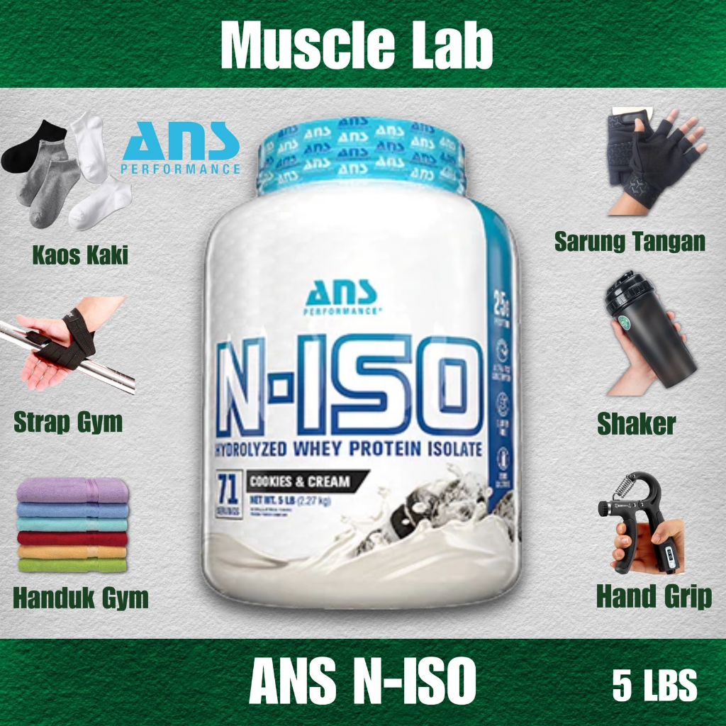 Jual ANS N ISO Hydrolyzed Whey Protein 5 Lb | Shopee Indonesia
