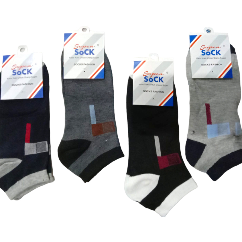 Jual Kaos Kaki Olahraga Tebal Premium Pendek Supersock - Citra | Shopee Indonesia