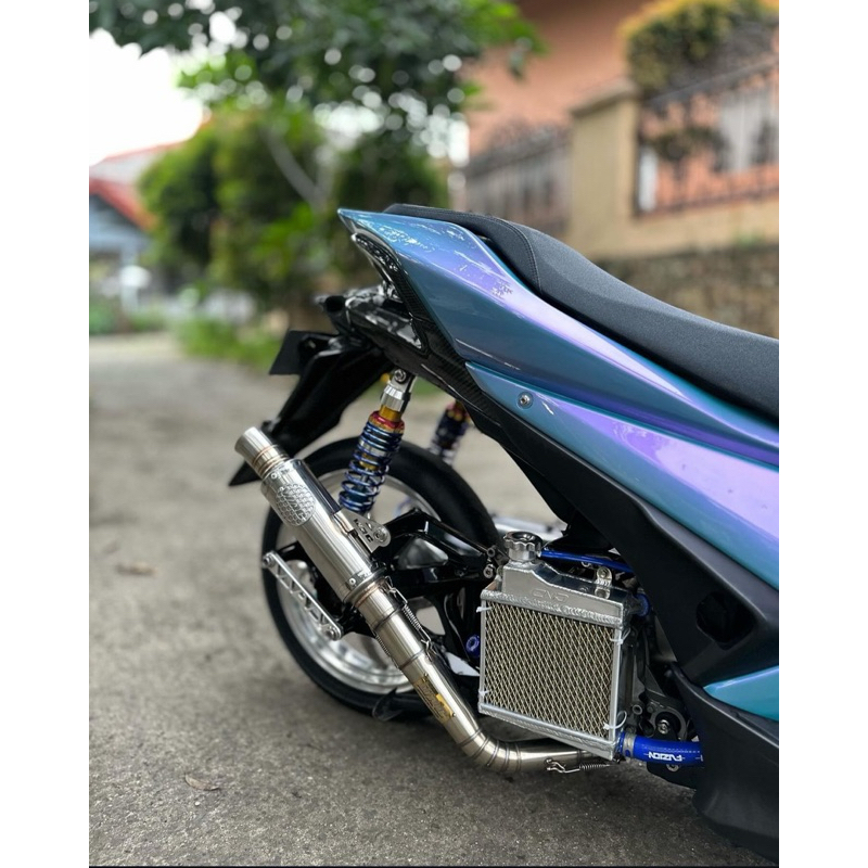 Jual WRC KNALPOT AEROX NEW/OLD TYPE BC 02 STAINLESS. | Shopee Indonesia