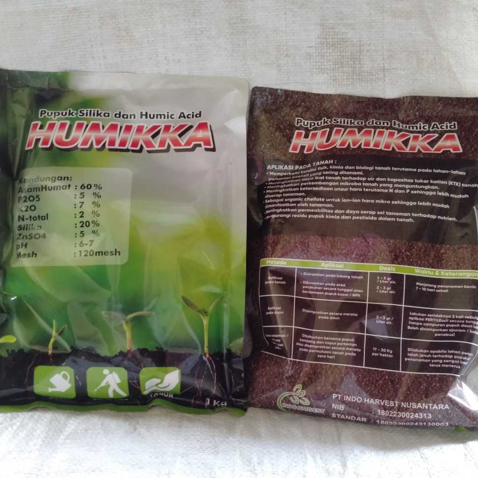 Jual Pupuk Silika dan Humic Acid HUMIKKA : Memperbaiki kondisi tanah ...