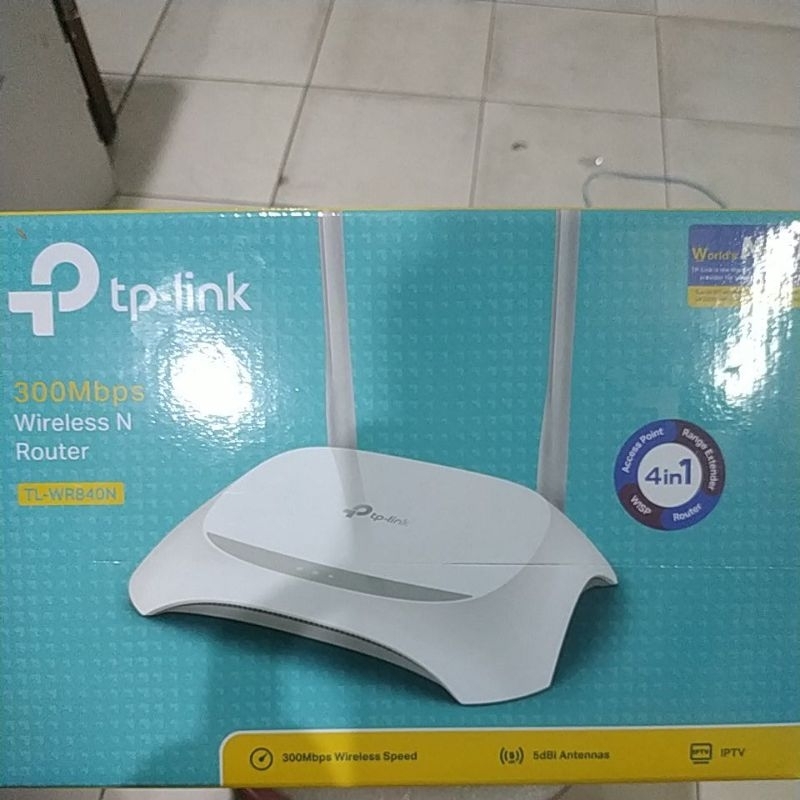 Jual TP-LINK TL- WR840N/ WIRELESS ROUTER TP-LINK TL - WR840N 300MBPS ...