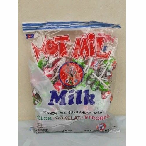 Jual PERMEN HOT MIL MILK CANDY PAK ISI 50PCS | Shopee Indonesia