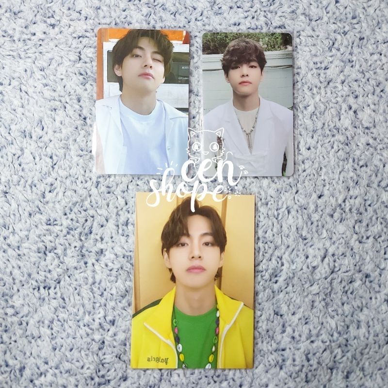 Jual PHOTOCARD V TAEHYUNG BUTTER POB LD CARDIGAN BTS ALBUM PWS MERCH ...