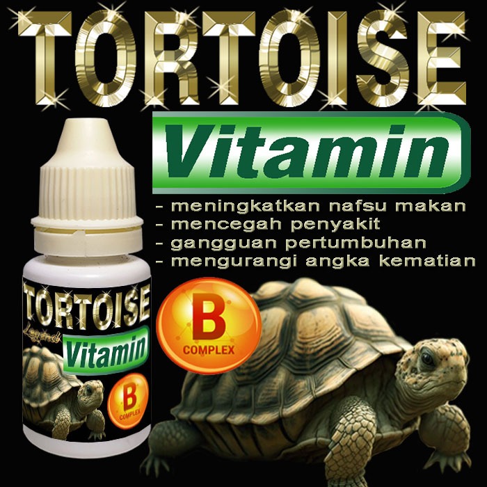 Jual TORTOISE VITAMIN CAIR LIQUID MULTIVITAMIN SUPLEMEN KESEHATAN KURA ...