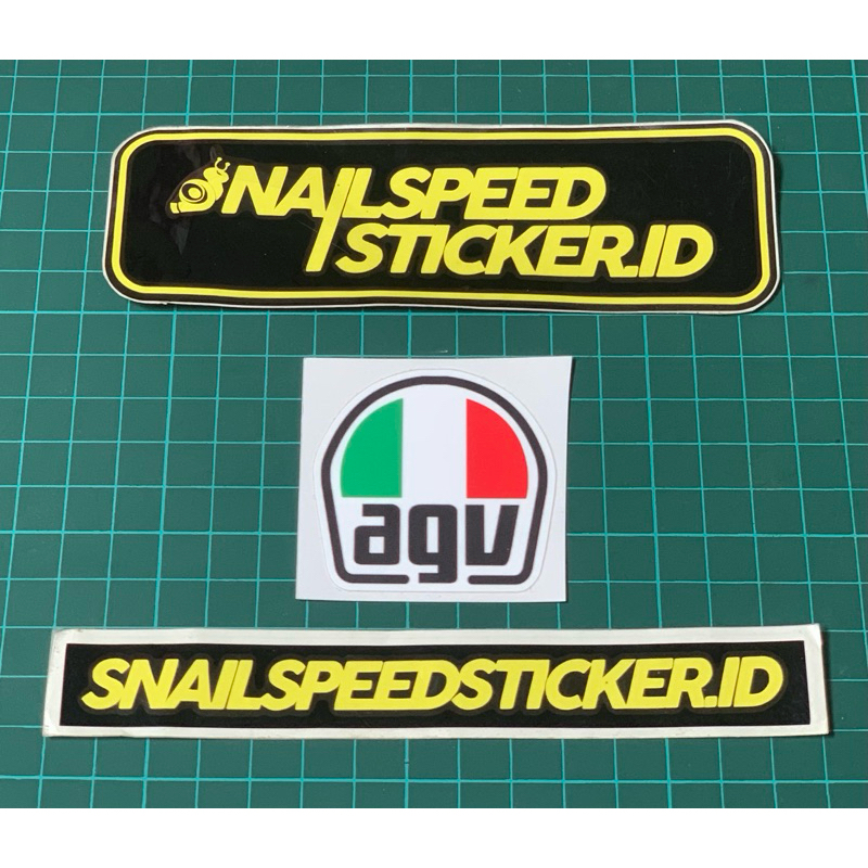 Jual sticker print logo agv 5 dan 6 cm | Shopee Indonesia