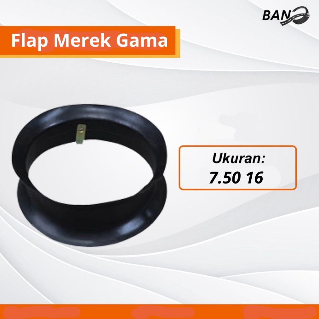 Jual Flap Gama Tires Ring 16 Marset / Selendang / Ban Perut / Ban Lidah ...