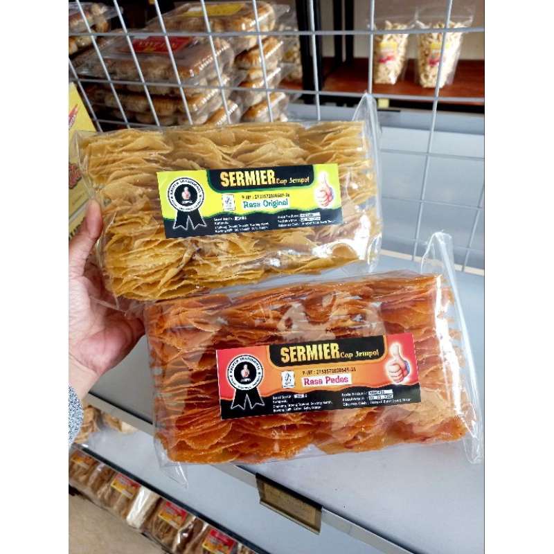 Jual Sermier mentah / krupuk sermier / sermier cap jempol | Shopee ...