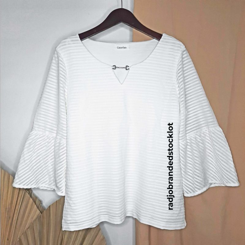 Jual BLOUSE WHITE//BLOUSE PUTIH WANITA C14 B | Shopee Indonesia
