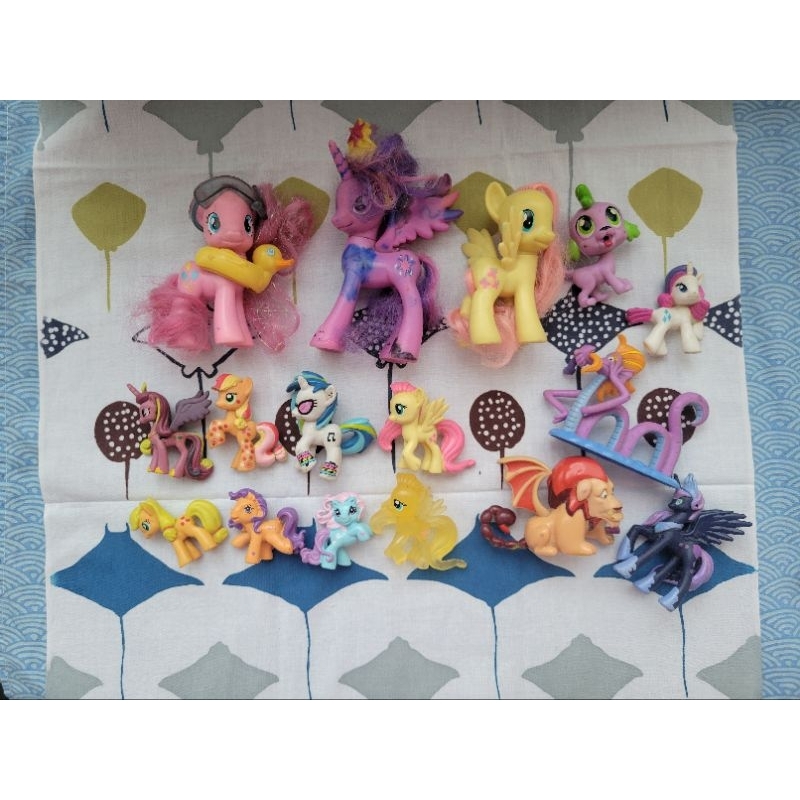 Jual my little pony toys g4 authentic mini blind bags, ponies, mlp BACA ...
