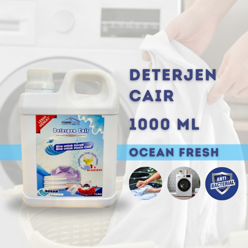 Jual IG - Deterjen Cair Laundry Liquid Detergent 1000 ML | Detergen Laundry Kiloan | Detergen ...