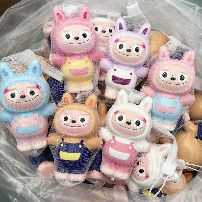 Jual Viral Mainan Squishy Pencet Slowmo Labubu Lucu Mainan Pencet ...