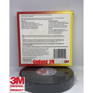 Jual 3M ISOLASI ELECTRICAL SCOTH 23 TAPE ISOLASI LISTRIK 34 in x 3 ft ...