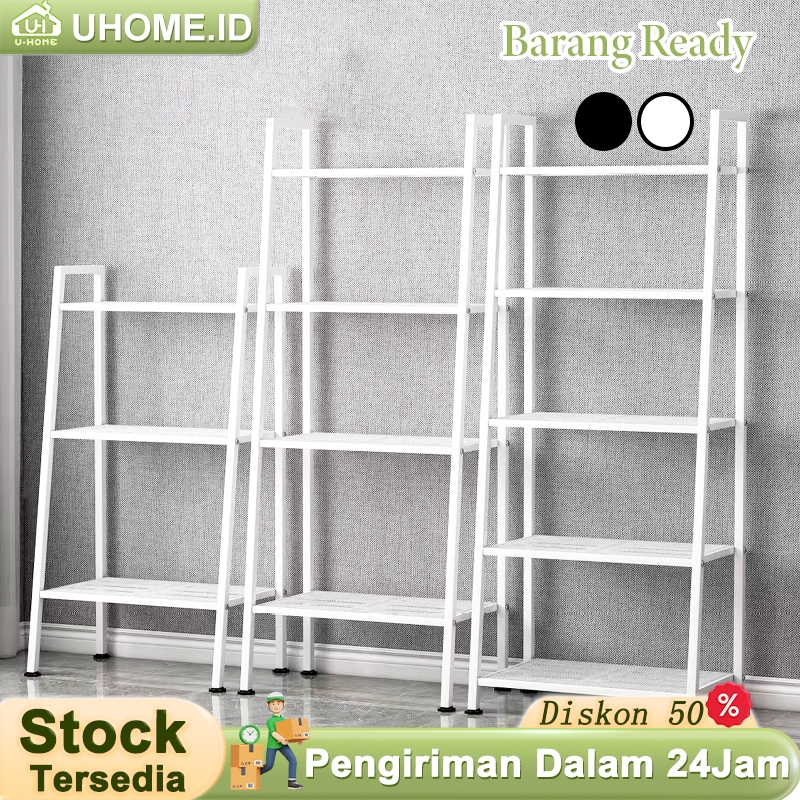 Jual Rak Besi 4&5 Tingkat Hitam Storage Rack Metal Rak Susun Besi Rak ...