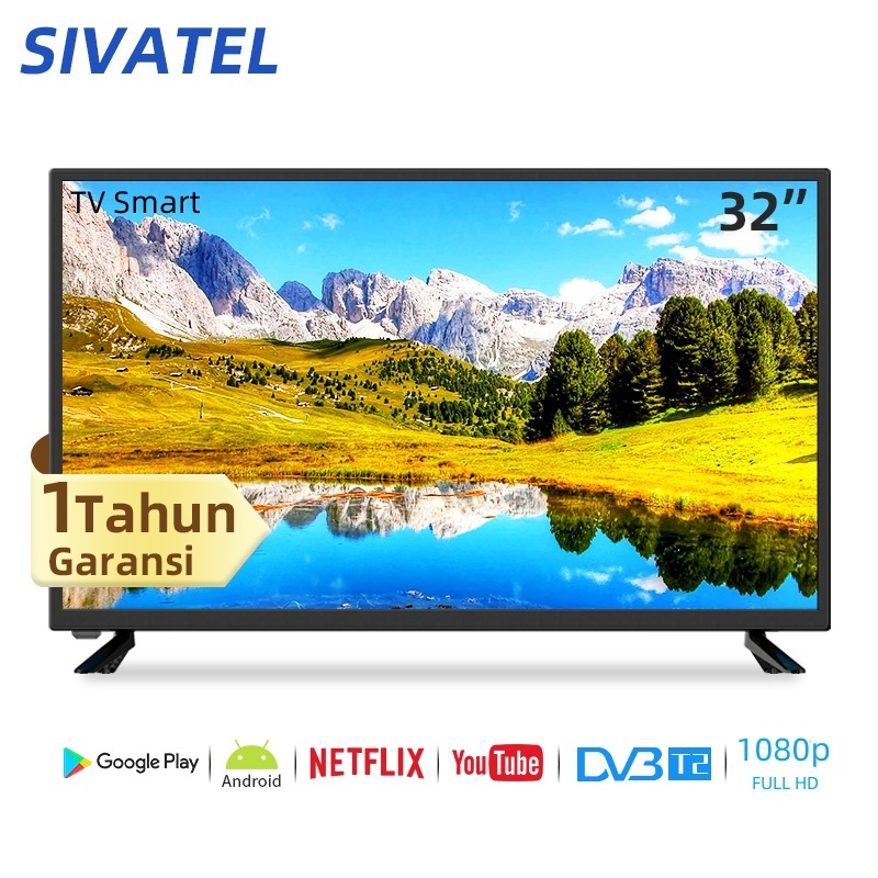 Jual Sivatel TV LED Smart 32 inch TV LED Android 12.0 FHD 32inch ...