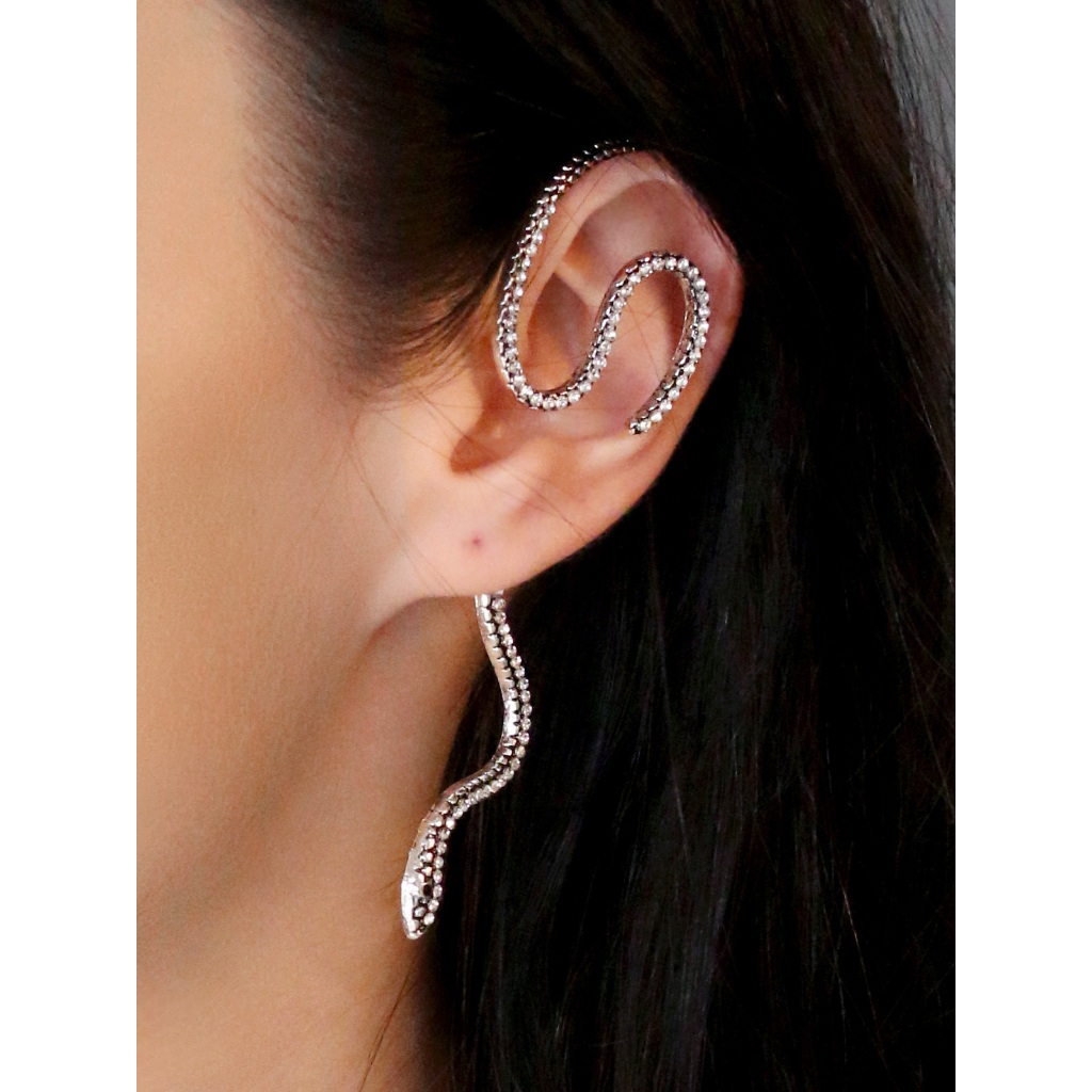 Jual AstraCadre Serpent's Whisper Ear Cuff - Left Ear | Shopee Indonesia