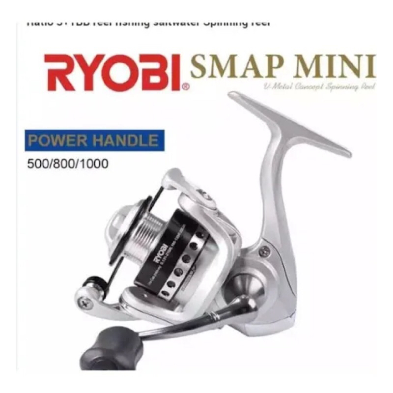 Jual reel RYOBI SMAP MINI 1000 power handle ultralight galatama ...