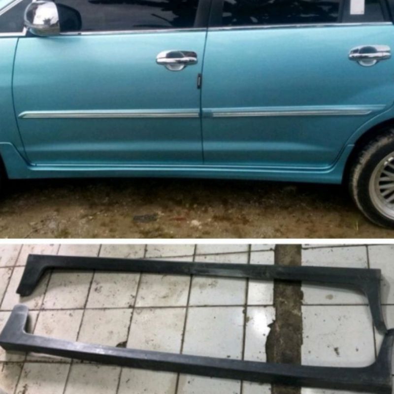 Jual bodykit samping innova sudah cat warna | Shopee Indonesia