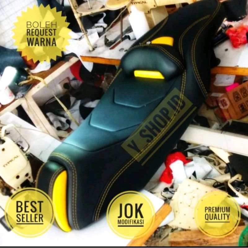 Jual Sarung Kulit Jok Motor Custom Yamaha Nmax Old New Modif Jendol ...