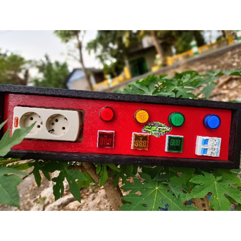 Jual Panel Listrik 1 phase Digital Volt , Hz Dan Amper Pisah | Shopee ...
