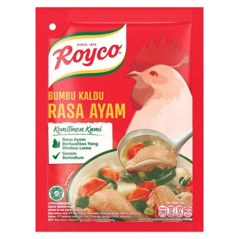 Jual Royco Bumbu Kaldu Rasa Ayam / Sapi 94g | Shopee Indonesia