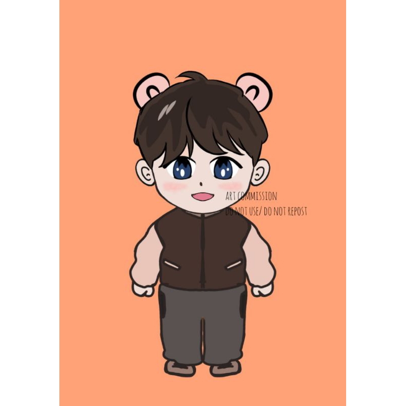 Jual art commission, jasa desain gambar chibi,sketsa, colloring, head ...