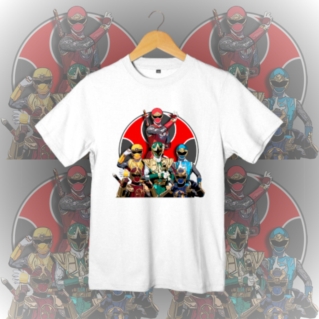 Jual Kaos Hurricaneger Kaos Ninja Storm Kaos Power Rangers Kaos Ninpu ...