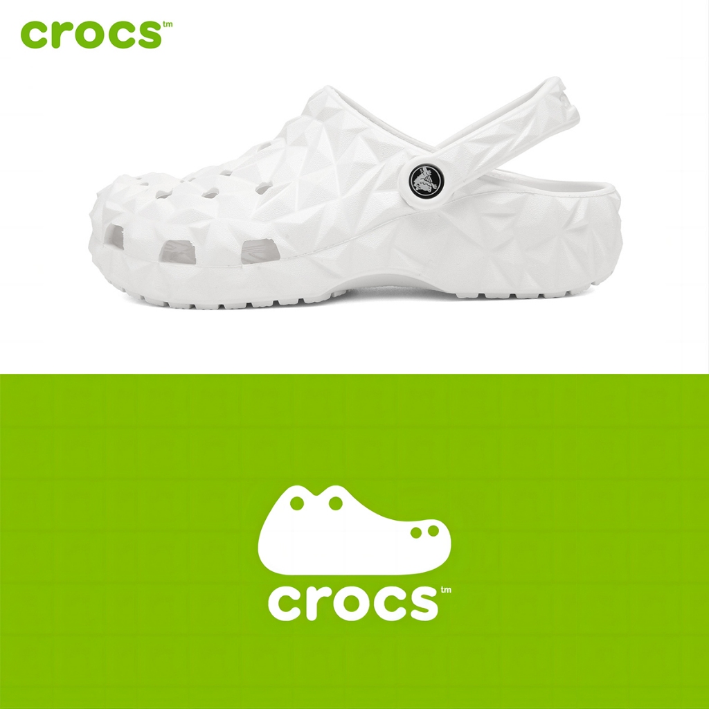 Jual Original Crocs Classic Geometric Clog Unisex Sandals Premium Crocs ...