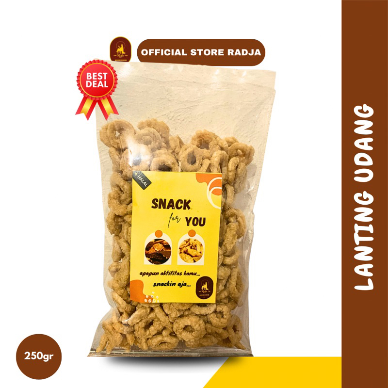Jual [250gr] Lanting Udang / Slondok Udang Renyah Gurih Enak - Oleh ...