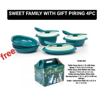 Jual ORIGINAL TUPPERWARE WADAH PRASMANAN SWEET FAMILY/ PETITE BLOSSOM ...
