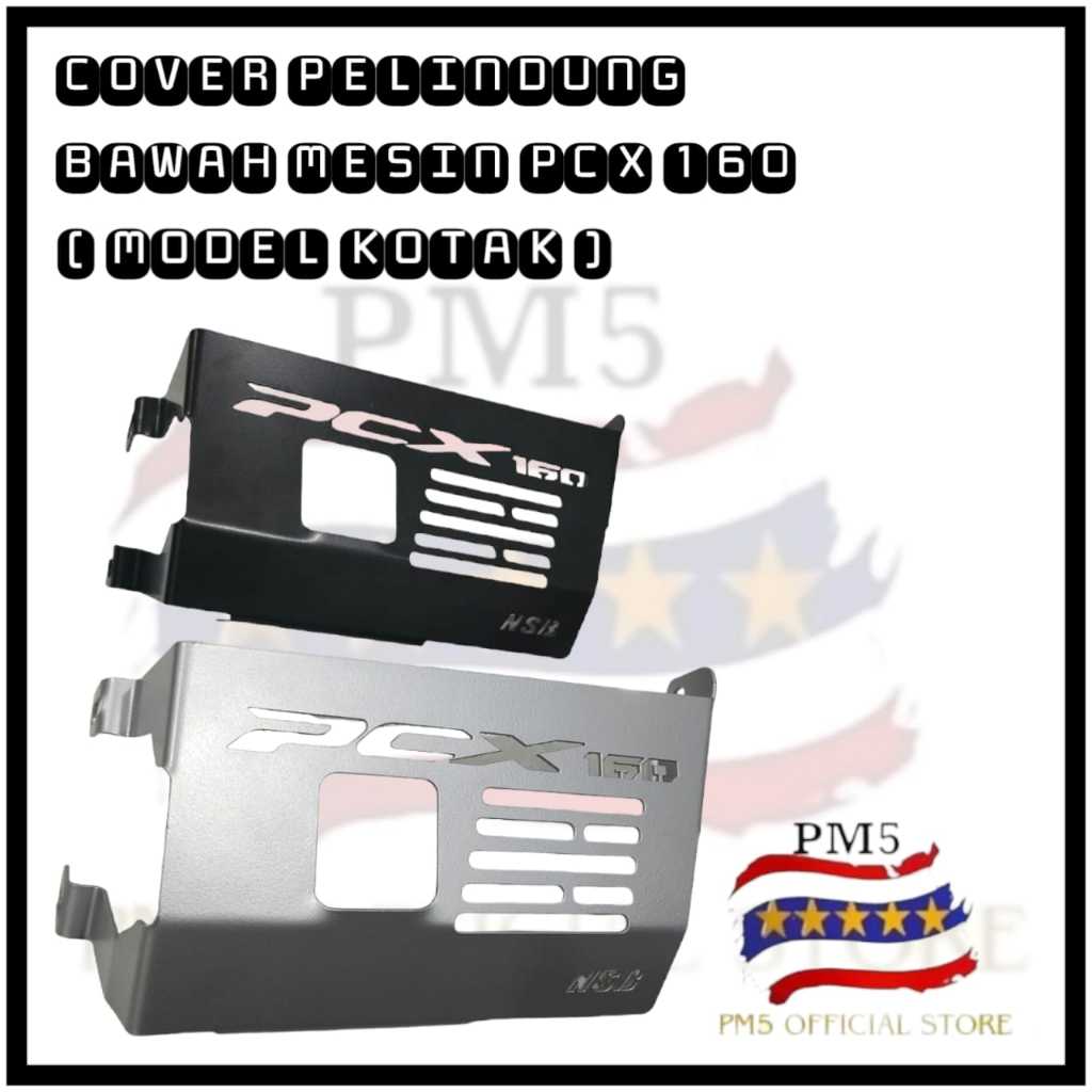 Jual COVER PELINDUNG BAWAH MESIN HONDA PCX 160 COVER ENGINE COVER MESIN ...