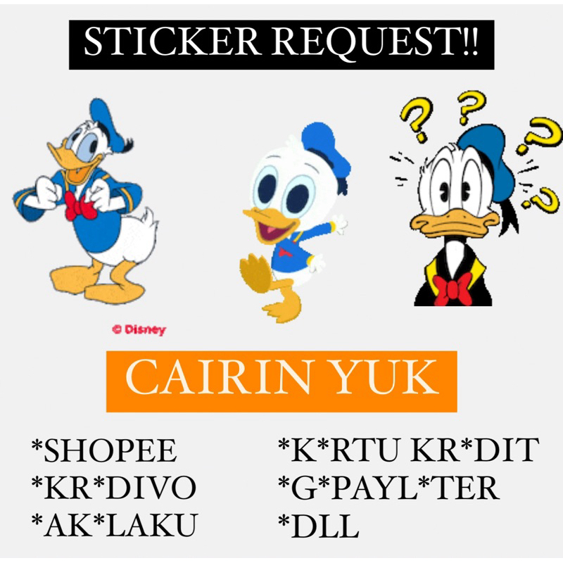 Jual CAIRIN YUK (STICKER RANDOM) | Shopee Indonesia