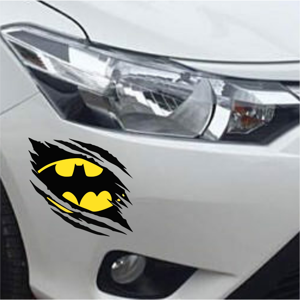 Jual BLIGHOO CUTTING STICKER MOBIL LOGO BATMAN UNIK STIKER MOBIL KEREN ...