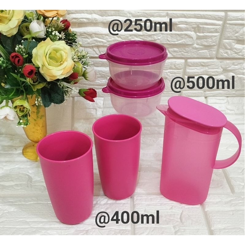 Jual Teko Tupperware/pitcher Tupperware/Tupperware pink/Tupperware ...
