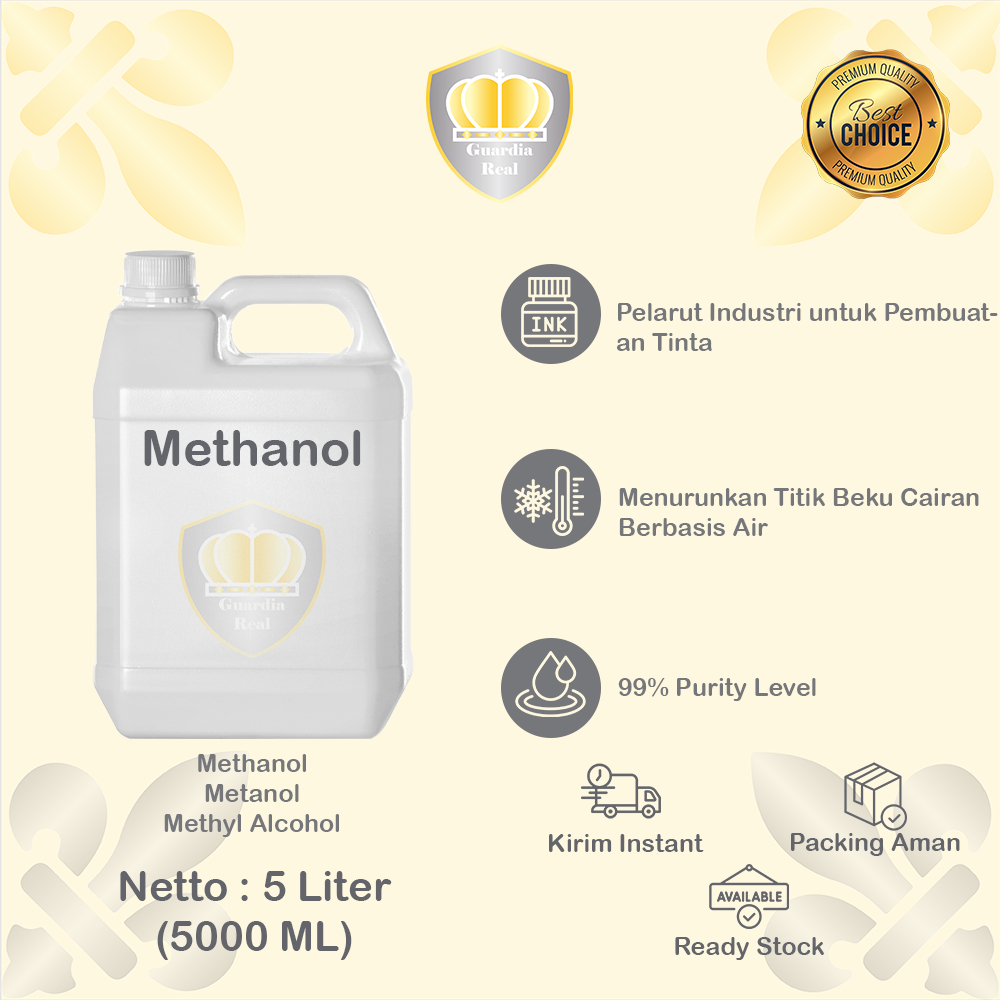 Jual Methanol 5 Liter/ Metanol 5 Liter | Shopee Indonesia