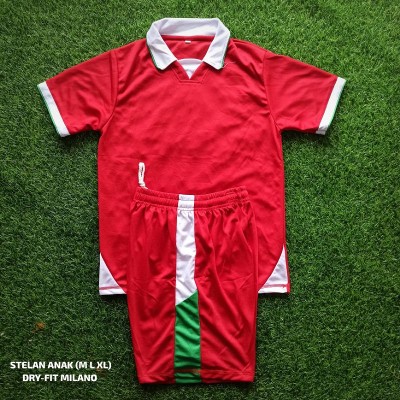 Jual NEW STELAN JERSEY ANAK ANAK TANGGUNG BAHAN MILANO STELAN FUTSAL ...