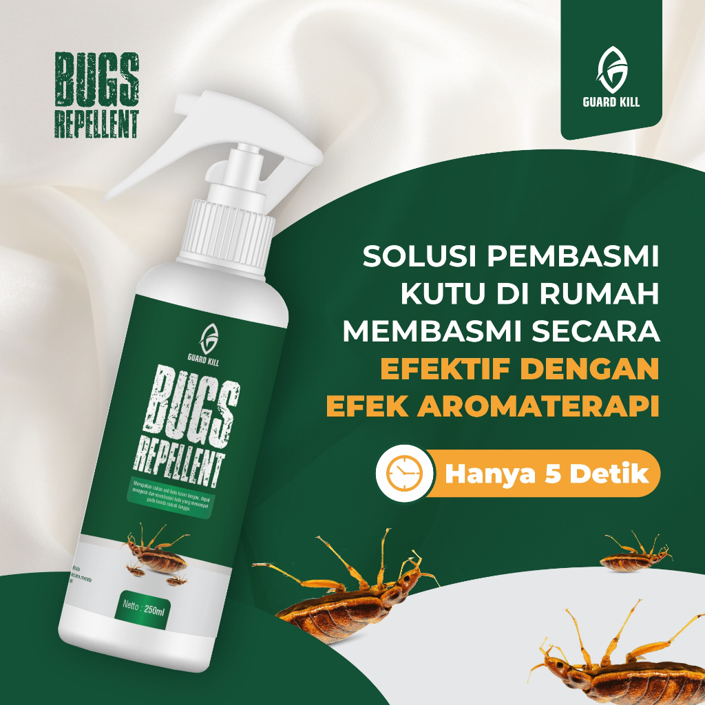 Jual GUARD KILL BUGS REPELLENT | PEMBASMI KUTU TUNGAU KUTU KASUR ...