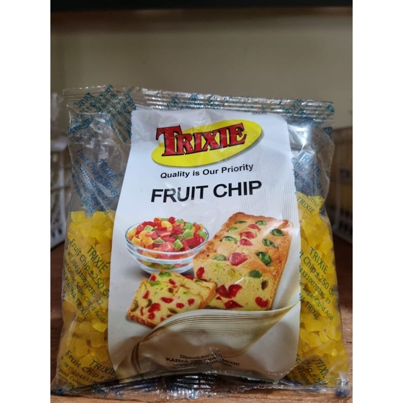 Jual TRIXIE FRUIT CHIP SUKADE WARNA KUNING 250GR | Shopee Indonesia