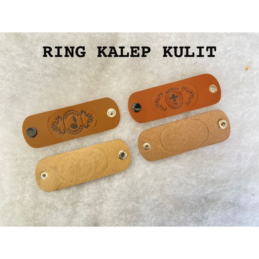 Jual Ring Kacu / Hasduk Kalep Kulit Pramuka | Shopee Indonesia