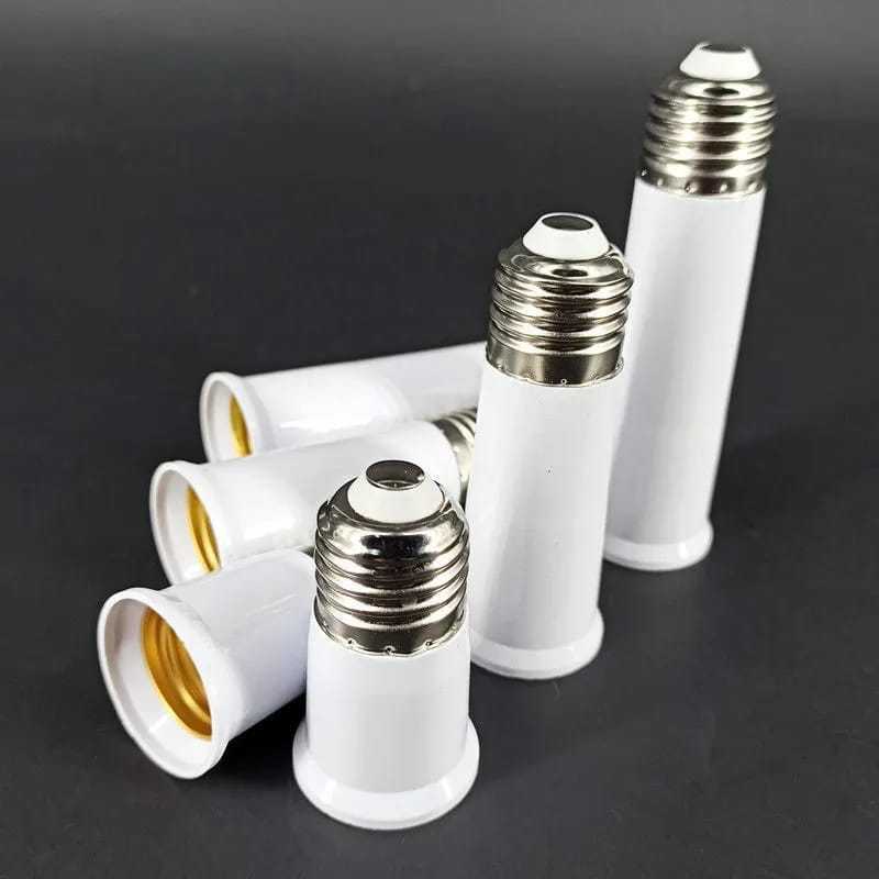 Jual Sambungan Fitting Lampu Drat E27 / Panjang 65mm 95mm 120mm ...
