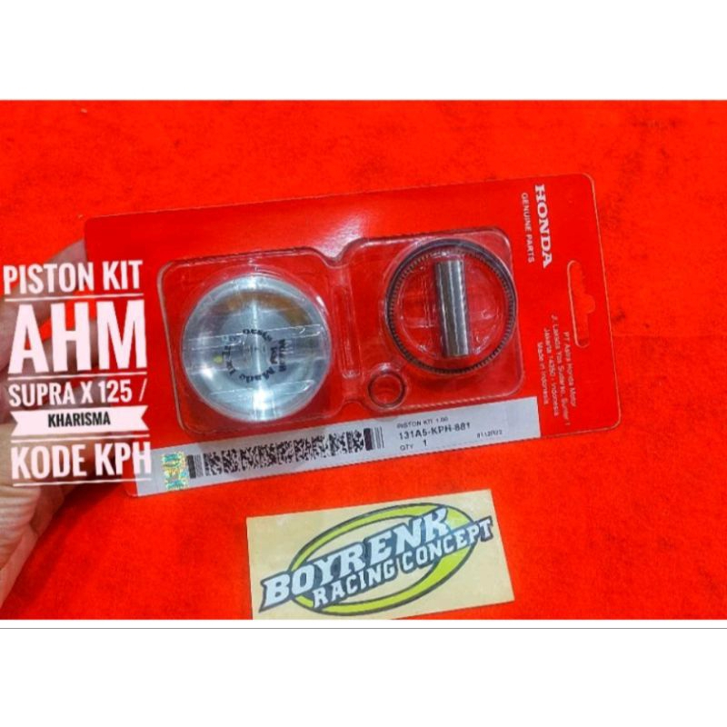 Jual PISTON KIT SEHER KIT KHARISMA SUPRA X 125 KPH OVS STD 50 100 ...