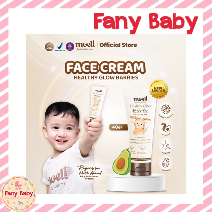 Jual MOELL HEALTHY GLOW BARRIER FACE CREAM 40GR | Shopee Indonesia