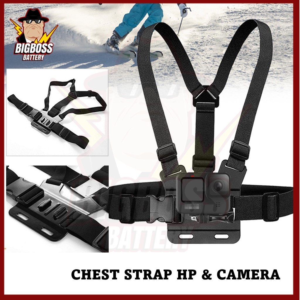Jual Chest Strap Tali Dada Pegangan Handphone & Mount Kamera Body Belt ...