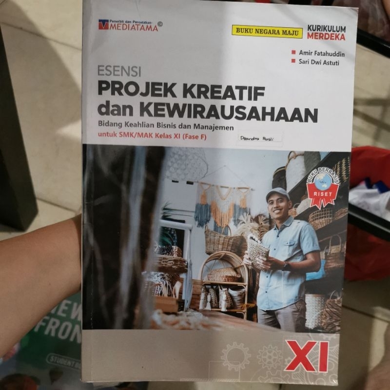 Jual Buku Projek Kreatif dan Kewirausahaan kurikulum merdeka | Shopee ...