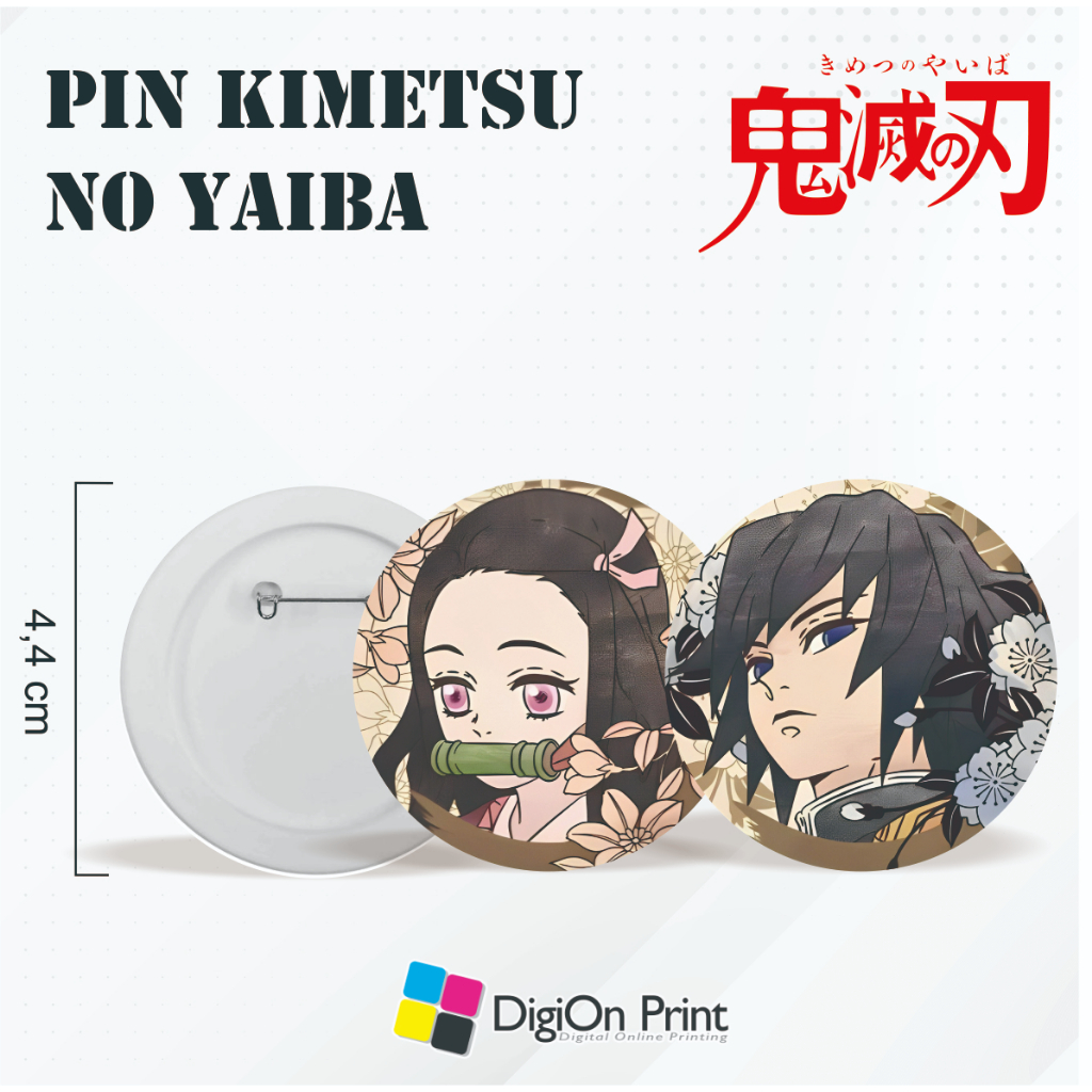Jual pin anime kimetsu no yaiba murah | Shopee Indonesia