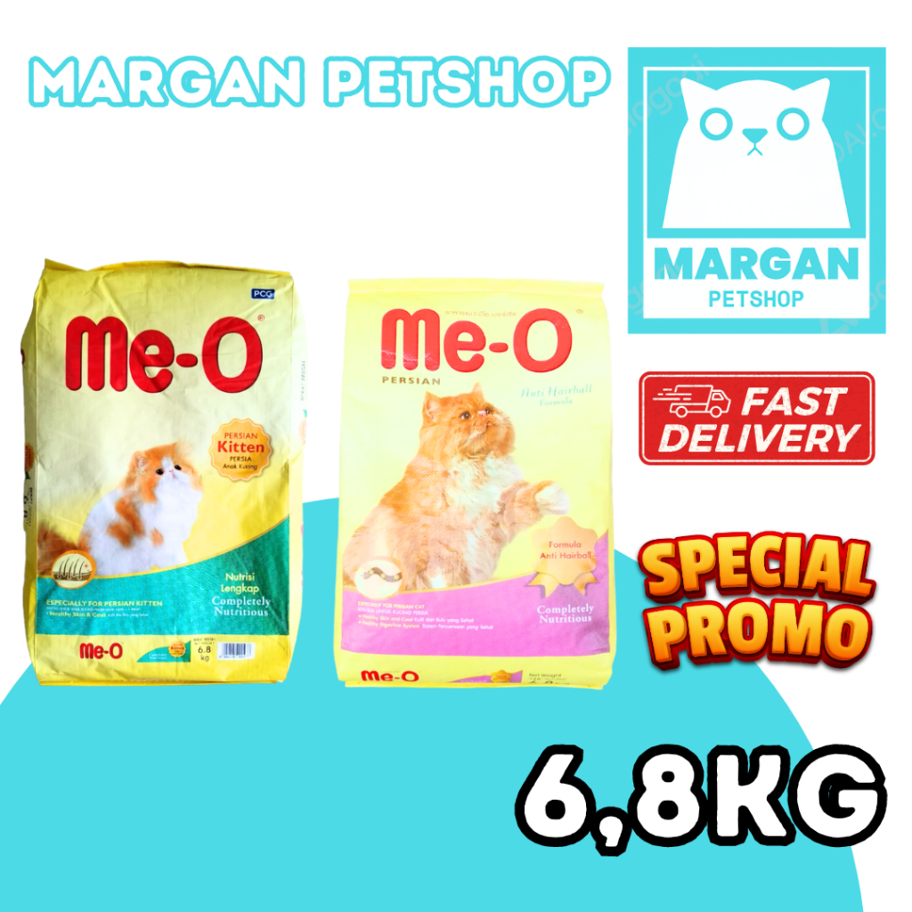 Jual MEO persian 6.8kg adult & kitten makanan kucing persia MEO ...