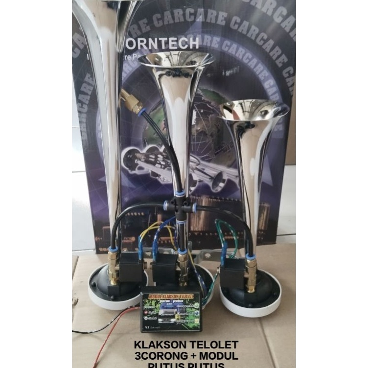 Jual KODE L66Z Klakson Telolet 3 Corong Modul Putus Putus Ala Marco ...