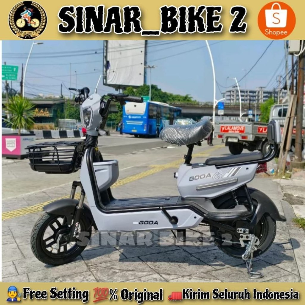 Jual Sepeda Listrik GODA GOLDEN MONKEY GODA 140A 500 watt | Shopee ...