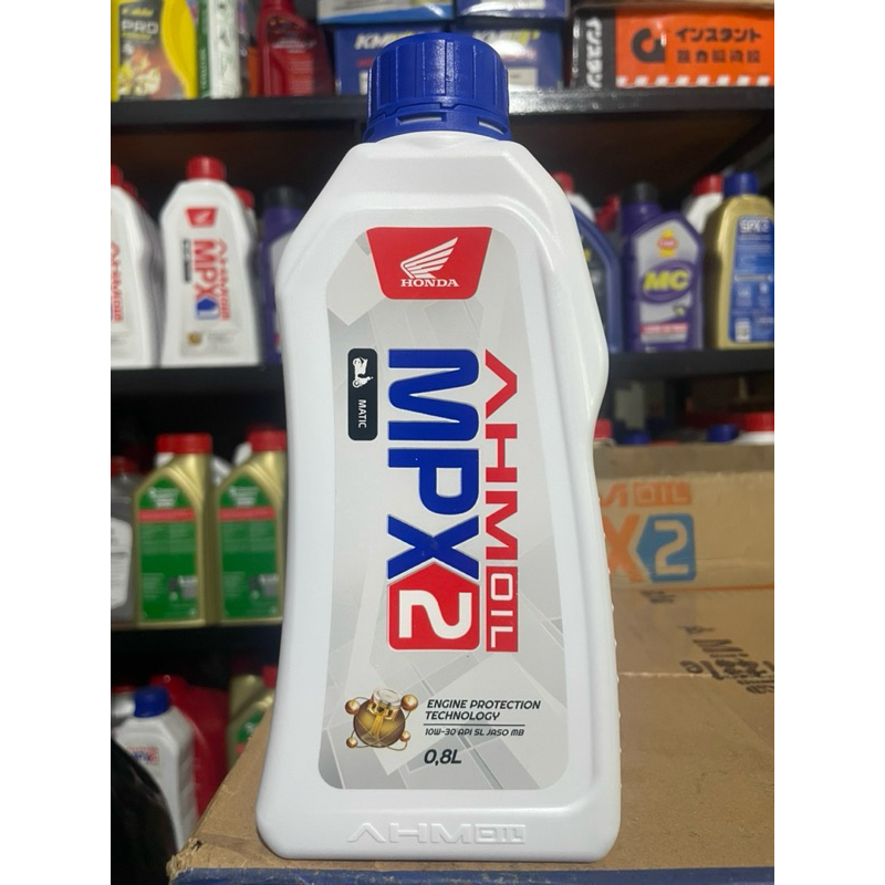 Jual AHM Oil MPX2 0.8 L 10W-30 Matic ORIGINAL 100% | Shopee Indonesia